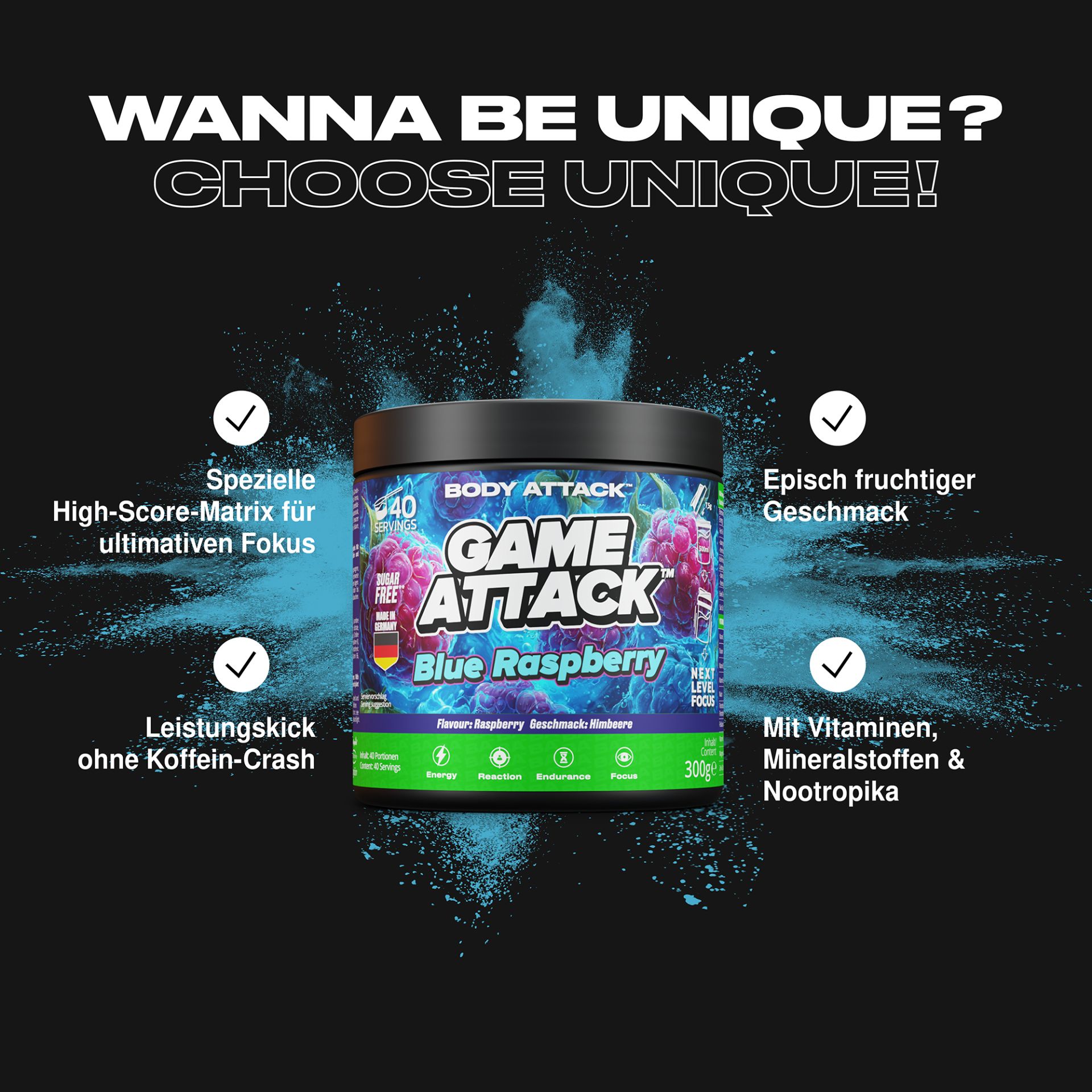 Game Attack Booster im Body Attack Online-Shop kaufen